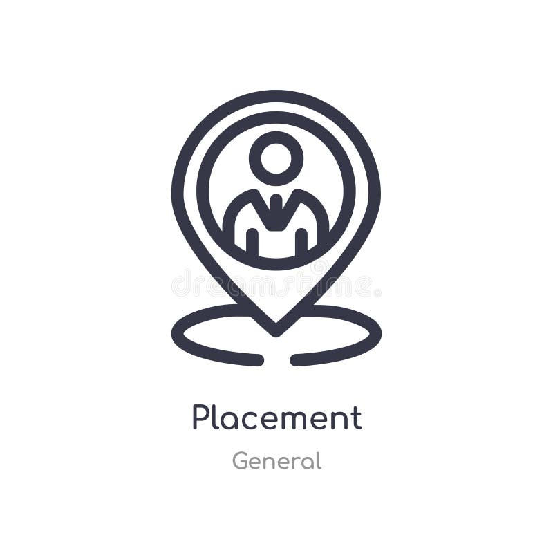 Job Placement Line Icons Collection. Employment, Recruitment, Placement ...