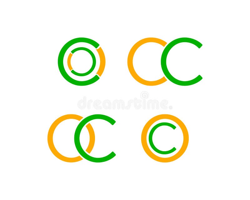 Placez De La Lettre Initiale OC Logo Design Template Illustration de ...