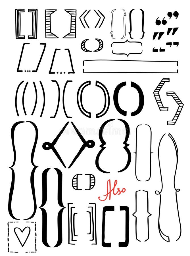 Placez les parenthèses illustration de vecteur. Illustration du ...