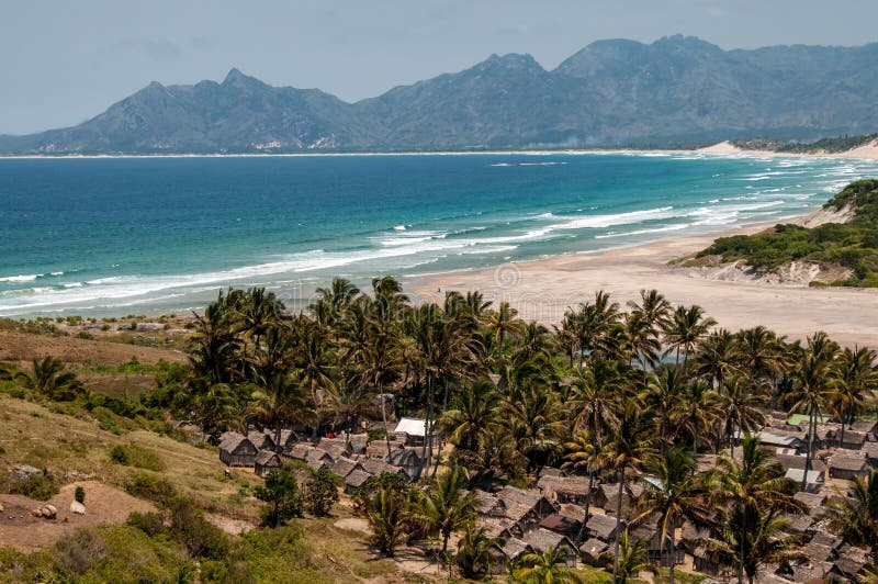Plage Malgache De Lokaro Dans Les Sud Du Pays Photographie éditorial ...