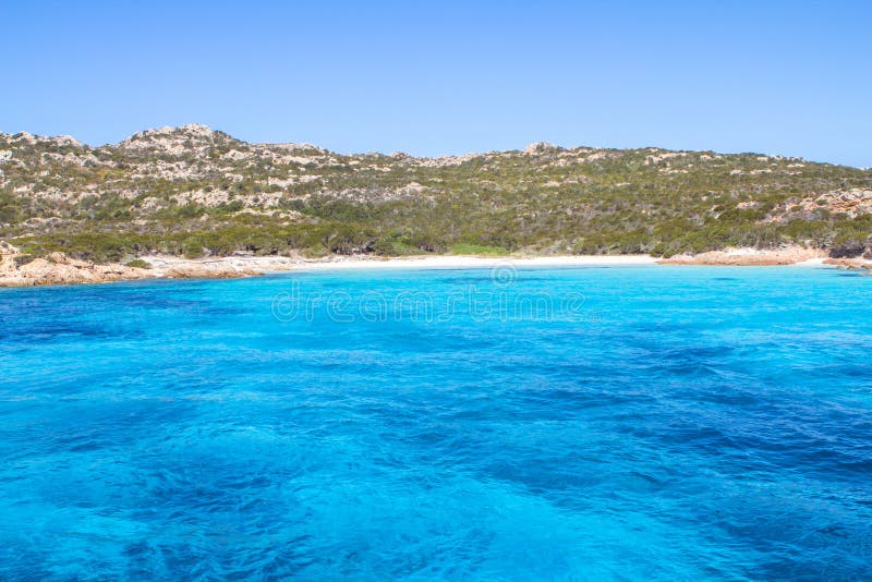 Plage Rose, Sardaigne, Italie Image stock - Image du maddalena, nature ...