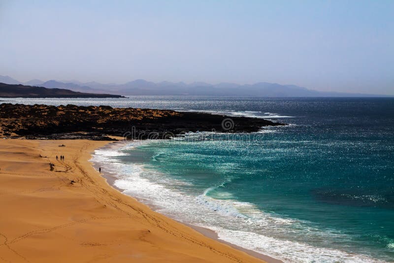 Plage Tropicale De Paradis De Canari Image stock - Image du plage, île ...