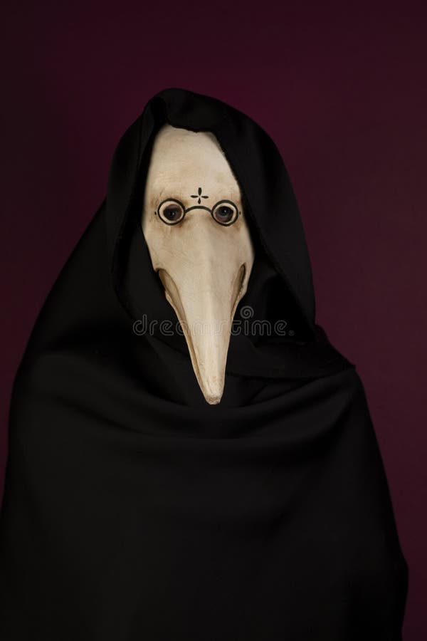 Plague doctor mask stock image. Image of black, doctor - 179614859
