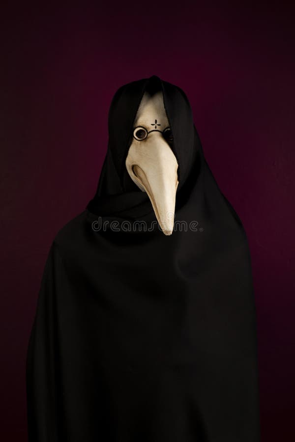 Plague doctor mask stock image. Image of eyes, person - 179614877