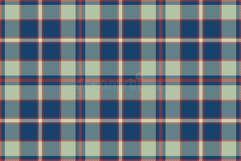 Plaid Background, Check Seamless Pattern. Vector Fabric Texture for ...