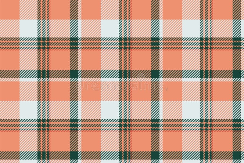 Plaid Background, Check Seamless Pattern. Vector Fabric Texture for ...