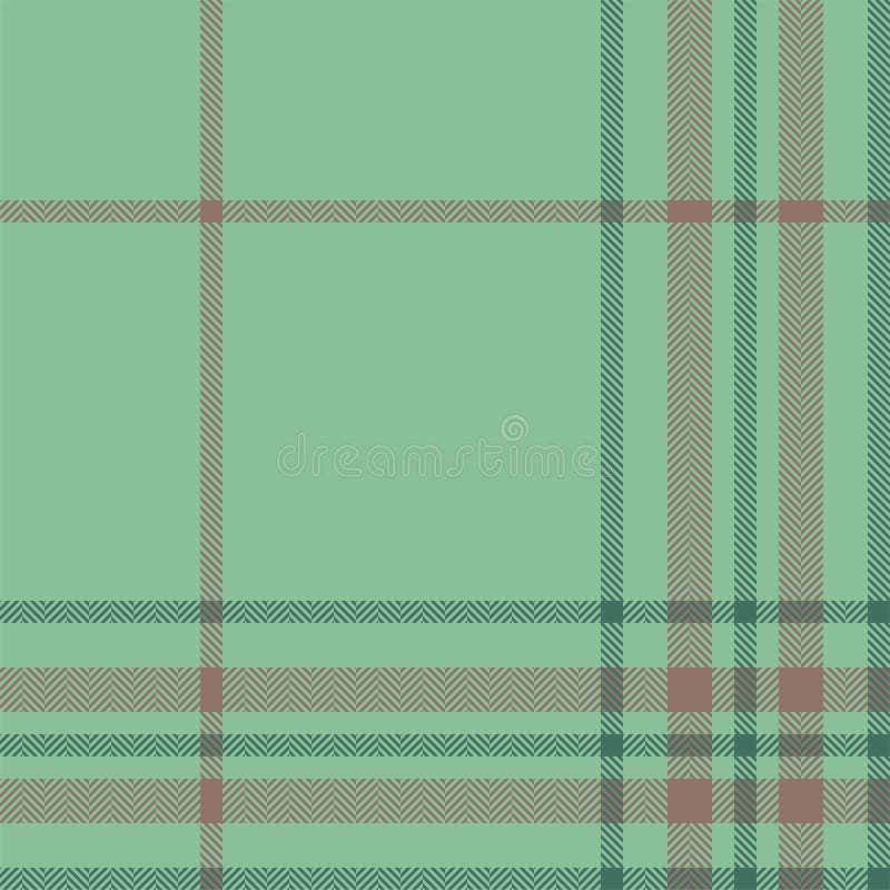 Plaid Check Pattern in Green Color. Seamless Fabric Texture. Tartan ...