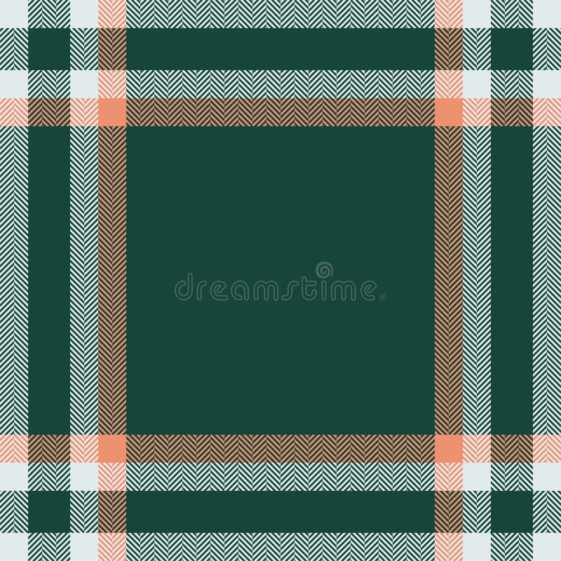 Plaid Check Pattern in Green Color. Seamless Fabric Texture. Tartan ...