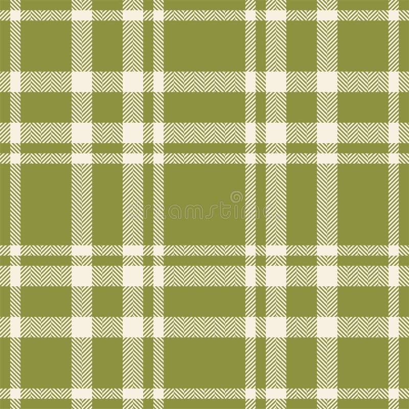 Plaid Check Pattern in Green Color. Seamless Fabric Texture. Tartan ...