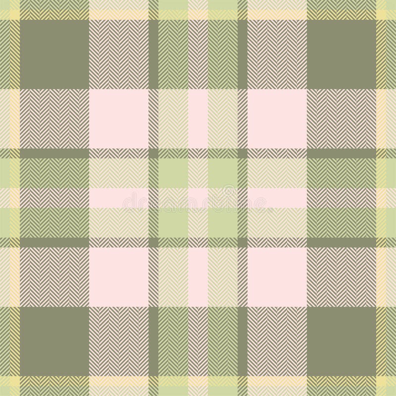 Plaid Check Pattern. Seamless Fabric Texture Stock Vector ...