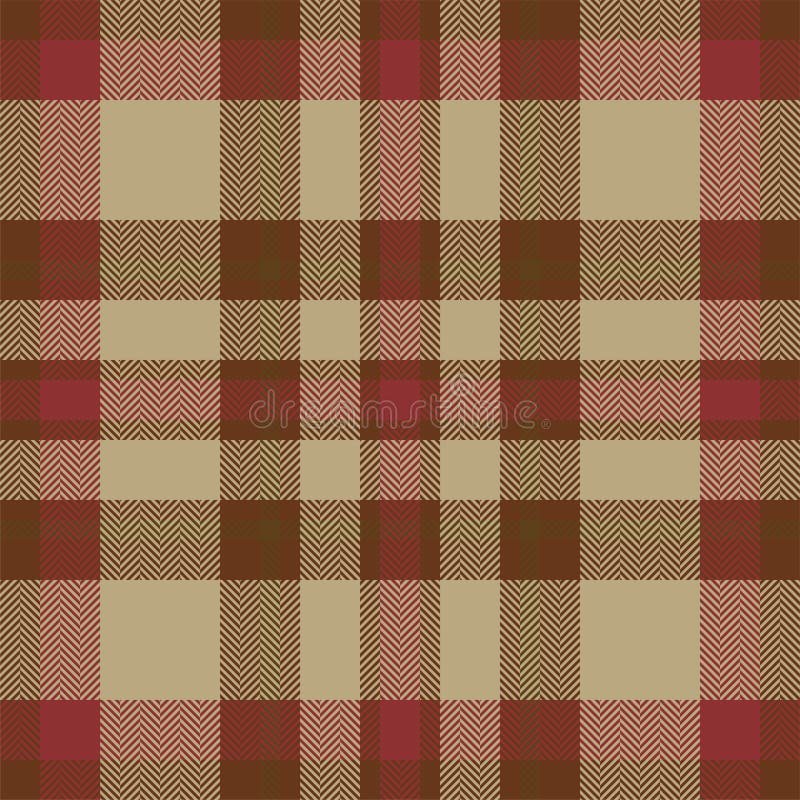 Plaid Check Pattern. Seamless Fabric Texture Stock Vector ...