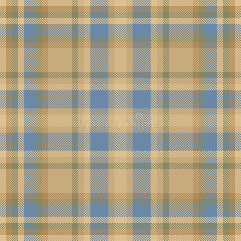 Plaid Check Pattern. Seamless Fabric Texture Stock Illustration ...