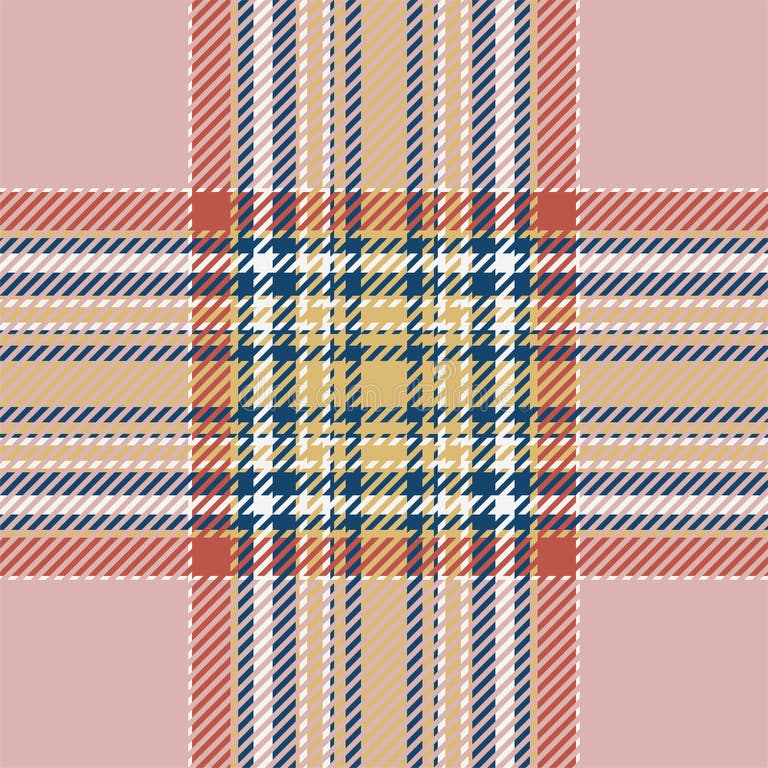 Plaid Check Pattern. Seamless Fabric Texture Stock Vector ...