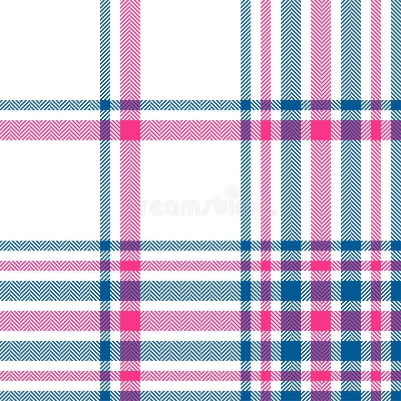 Plaid Check Pattern. Seamless Fabric Texture Stock Vector ...