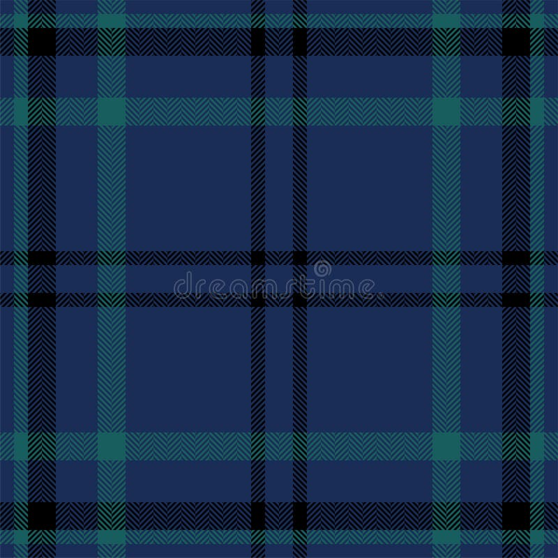 Plaid Check Pattern. Seamless Fabric Texture Stock Vector ...