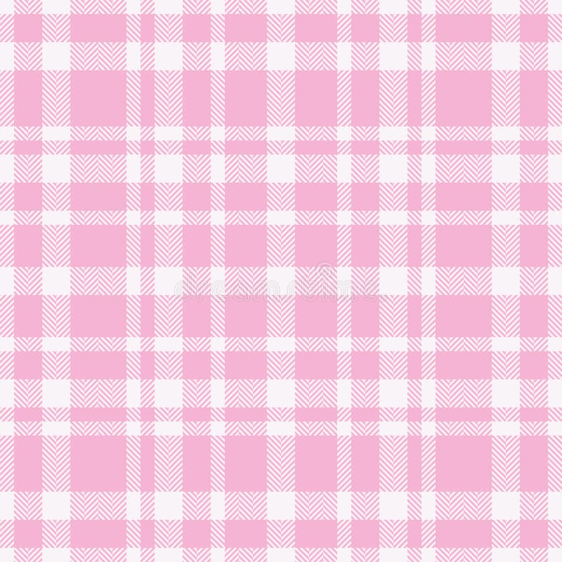Plaid Check Pattern. Seamless Fabric Texture Stock Vector ...