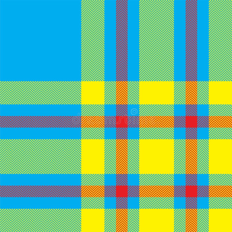 Plaid Check Pattern. Seamless Fabric Texture Stock Vector ...