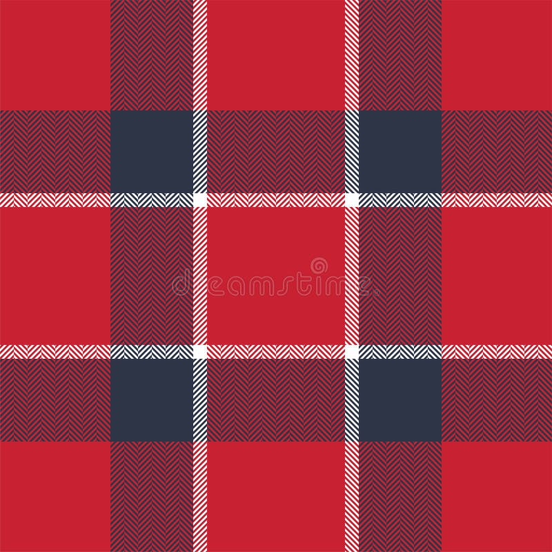 Plaid Check Pattern. Seamless Fabric Texture Stock Vector ...