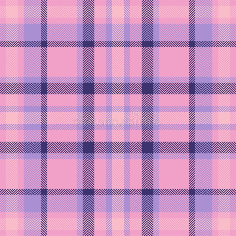 Plaid Check Pattern. Seamless Fabric Texture Stock Vector ...