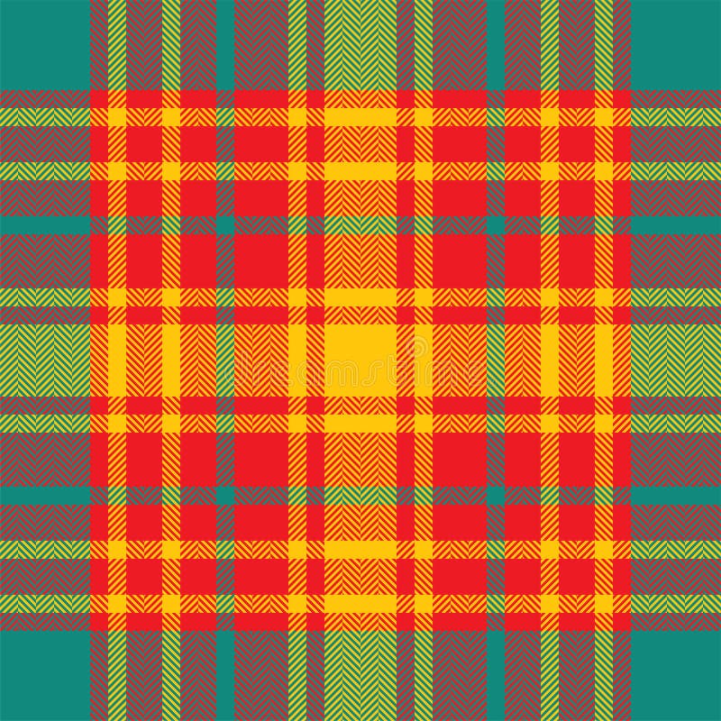 Plaid Check Pattern. Seamless Fabric Texture Stock Vector ...
