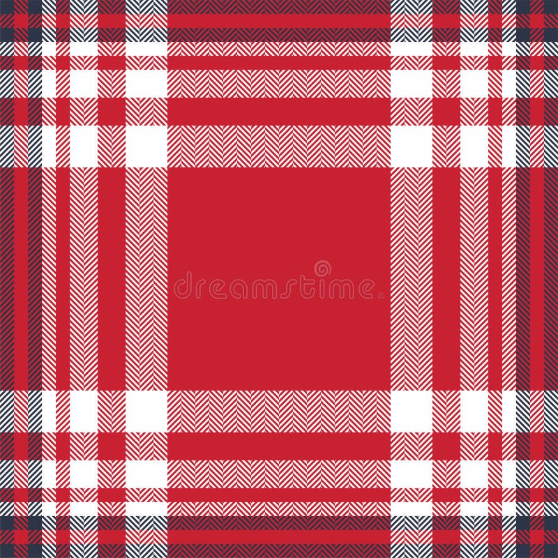Plaid Check Pattern. Seamless Fabric Texture Stock Vector ...