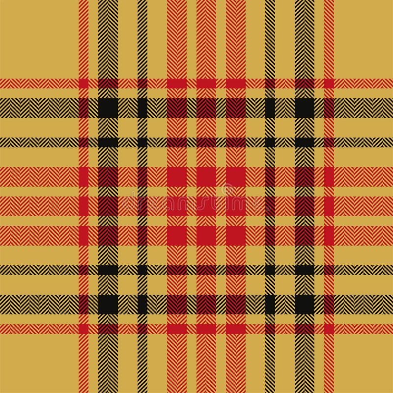 Plaid Check Pattern. Seamless Fabric Texture Stock Vector ...