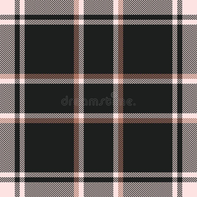 Plaid Check Pattern. Seamless Fabric Texture Stock Vector ...