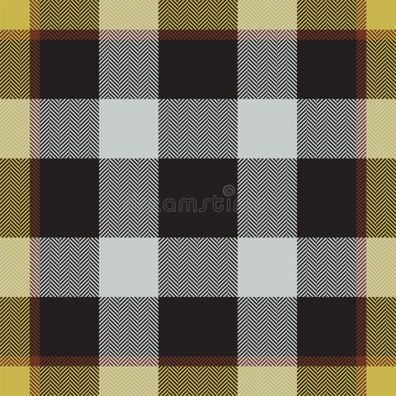 Plaid Check Pattern. Seamless Fabric Texture Stock Vector ...