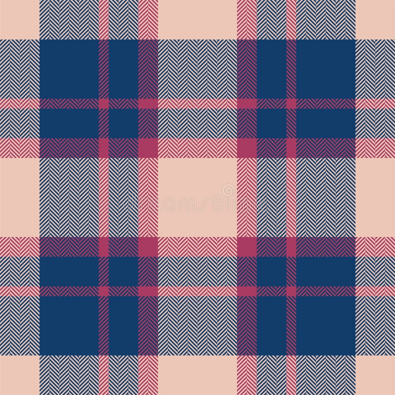 Plaid Check Pattern. Seamless Fabric Texture Stock Vector ...