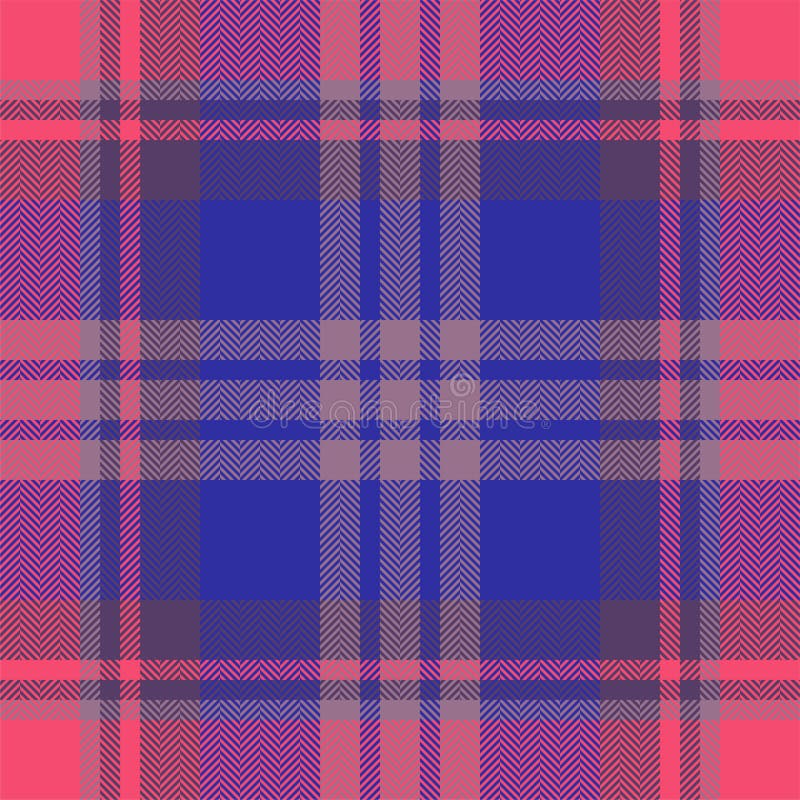 Plaid Check Pattern. Seamless Fabric Texture Stock Vector ...