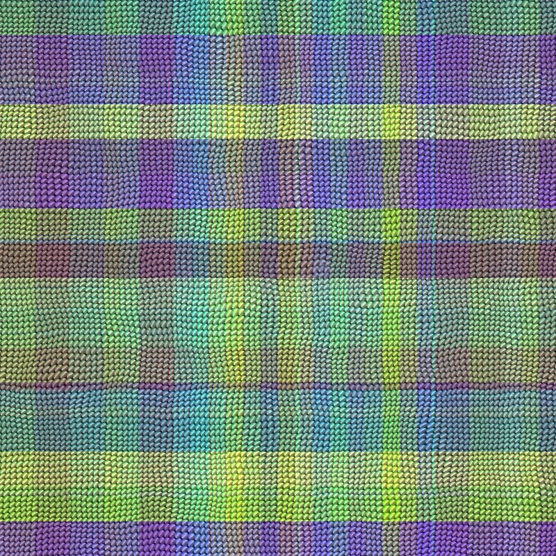 Plaid Chequered Matting Fabric Stock Illustration - Illustration of ...