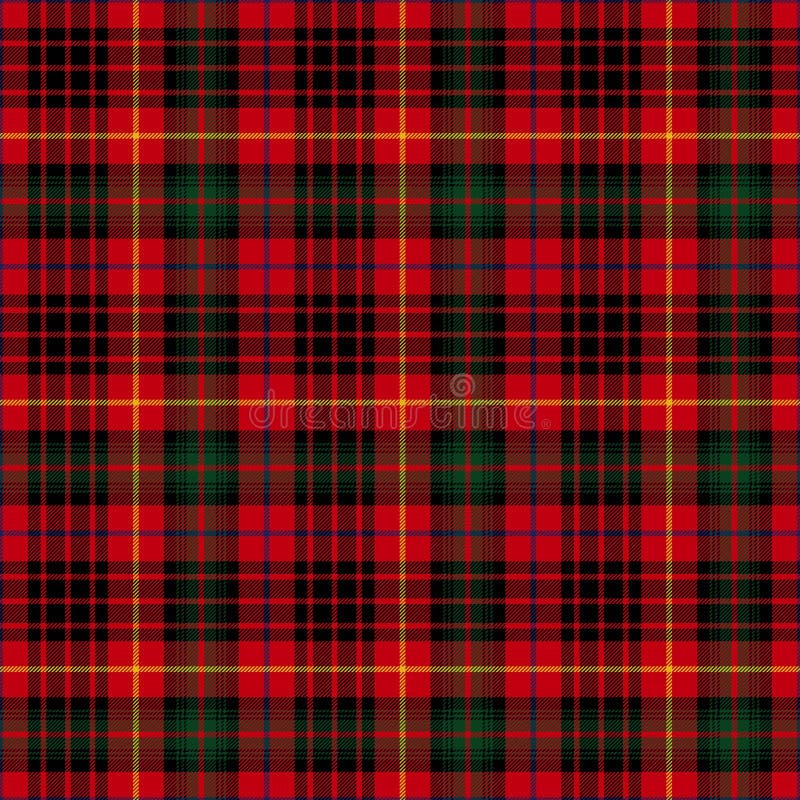 Christmas Holiday Tartan Seamless Pattern Stock Vector - Illustration ...