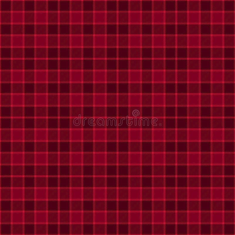 Red Plaid Seamless Pattern stock vector. Illustration of stripe - 270808127