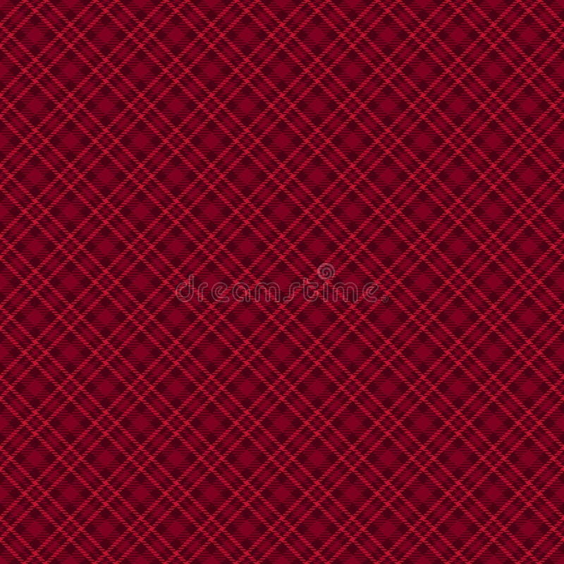 Red Plaid Seamless Pattern stock vector. Illustration of fabric - 270808143