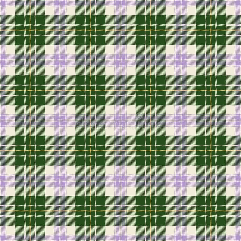 Colorful Summer Plaid Check Seamless Pattern Stock Vector ...