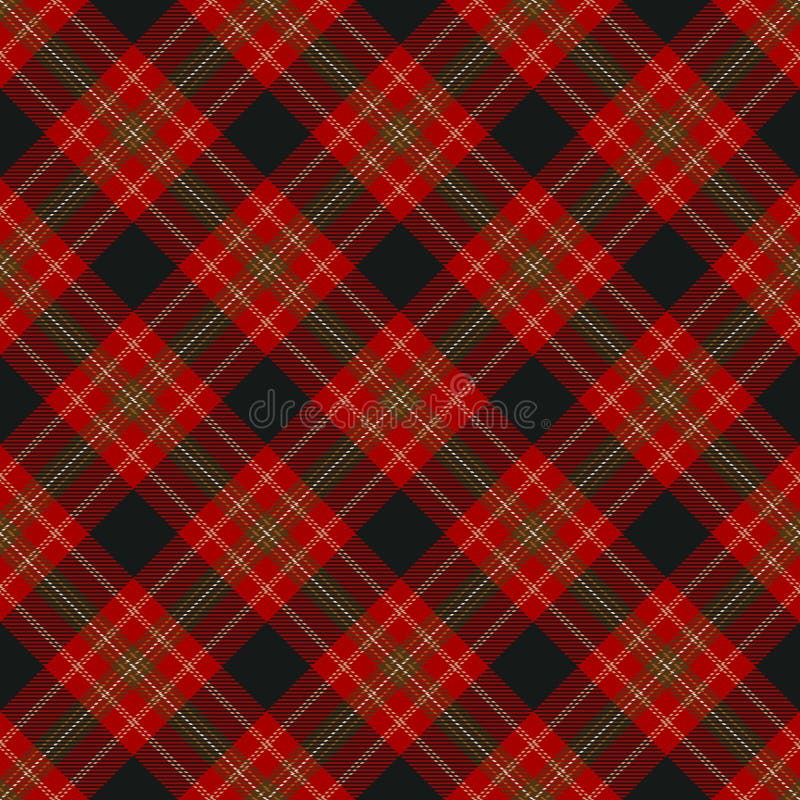 Neutral Plaid Seamless Pattern Stock Illustration - Illustration of ...