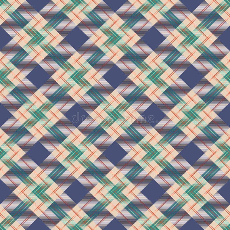 Autumn Plaid Seamless Pattern Stock Illustration - Illustration of ...