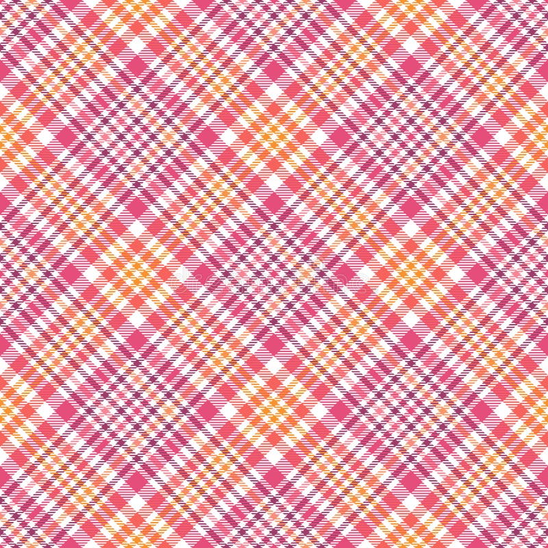 Vibrant Plaid Seamless Pattern Stock Vector - Illustration of repeating ...
