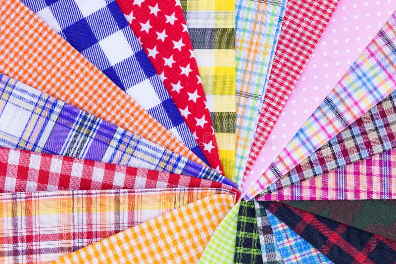 Plaid fabric stock image. Image of fashion, design, picnic - 73260985