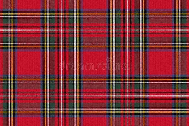 Plaid Line Fabric Texture Red Background Seamless Pattern ,Scottish ...