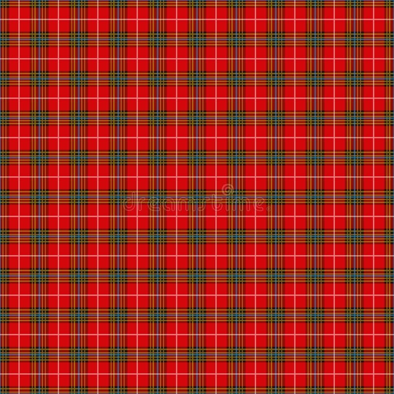 Red Plaid Pattern stock illustration. Illustration of fabric - 6863738