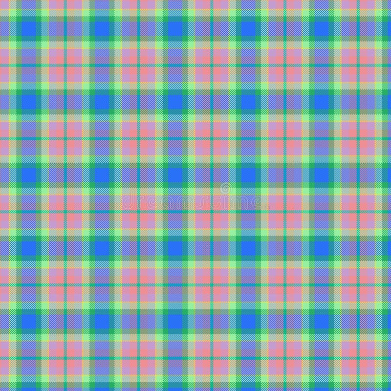 Plaid Pattern Blanket Cloth Printing Design Stock Illustration ...