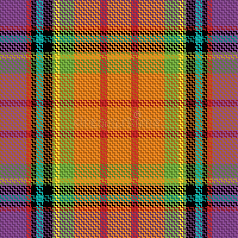 Plaid Pattern Seamless. Check Fabric Texture. Stripe Square Background ...