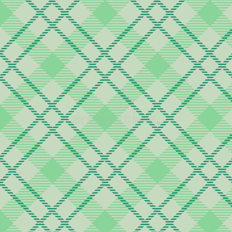 Plaid Pattern in Unique Style Stock Illustration - Illustration of ...