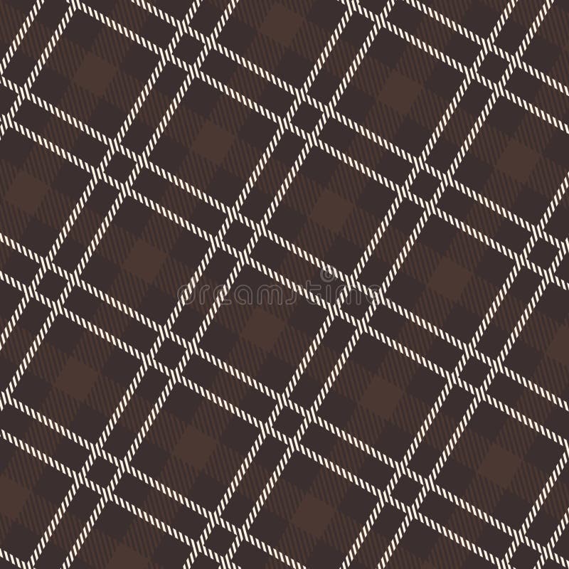 Plaid Pattern in Unique Style Stock Illustration - Illustration of good ...