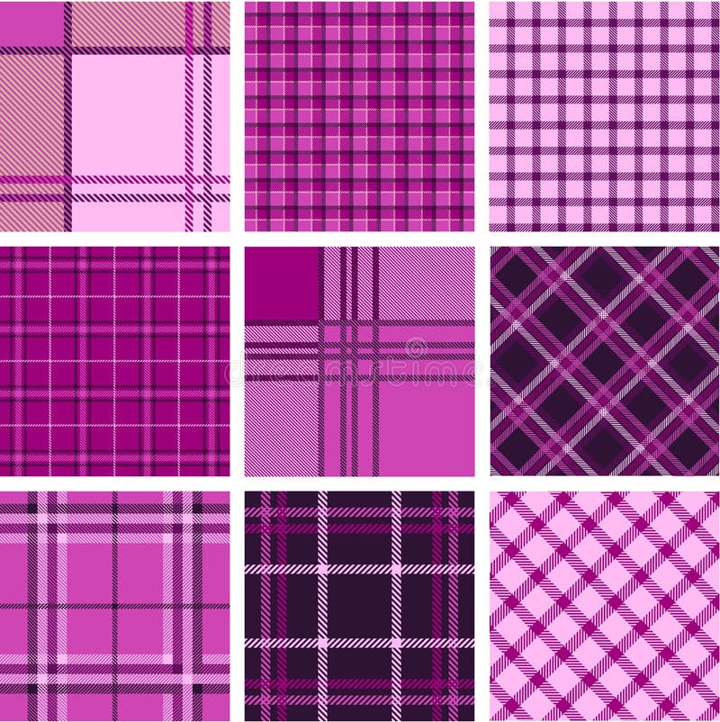 Plaid patterns stock illustration. Illustration of britain - 21386966