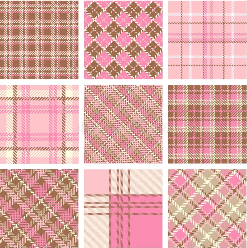Plaid patterns stock illustration. Illustration of pattern - 21440466