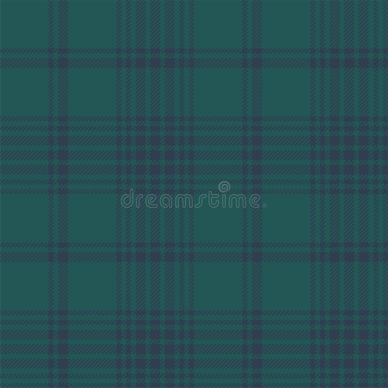 Plaid Seamless Pattern in Blue. Check Fabric Texture Stock Vector ...