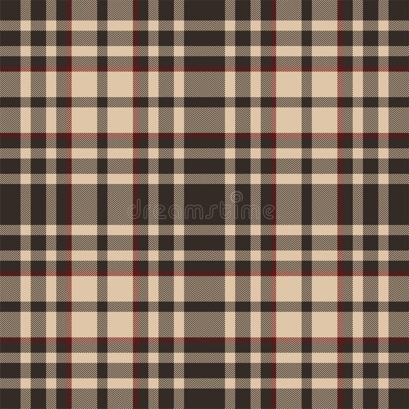Plaid Seamless Pattern. Check Fabric Texture Stock Vector ...