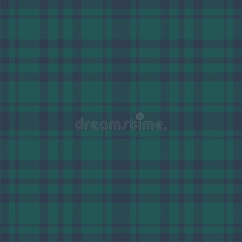 Plaid Seamless Pattern in Green. Check Fabric Texture Stock Vector ...